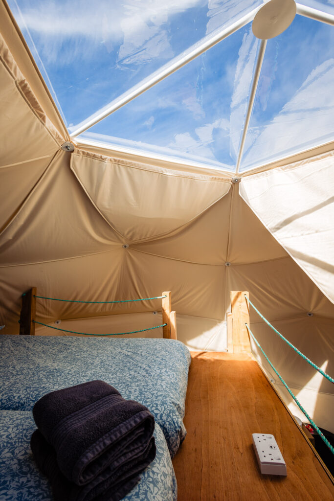 Geo-Dome Accommodation in West Cork - Goleen Harbour